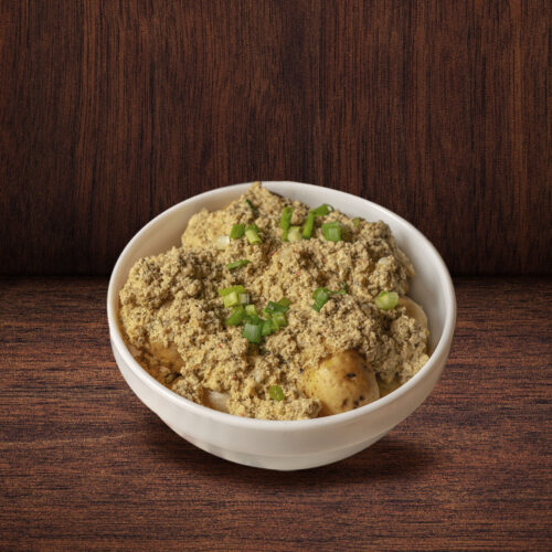 Papa Chaucha en Salsa de Pepa de Sambo | Taitico